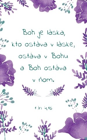 Magnetka: Boh je láska...(1 Jn 4,16) | VER.sk