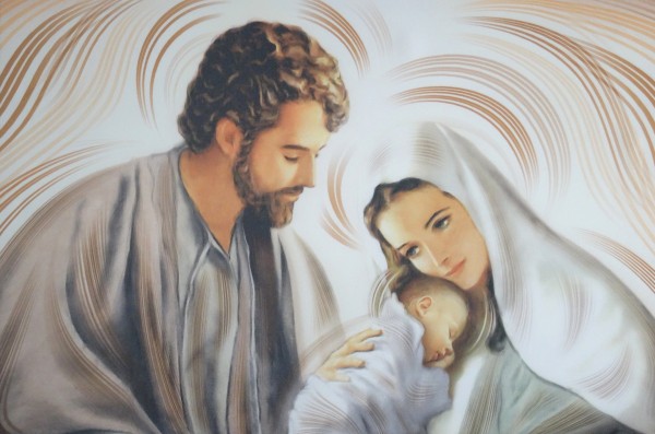 Obraz na plátne: Svätá rodina (OPZ008) | VER.sk