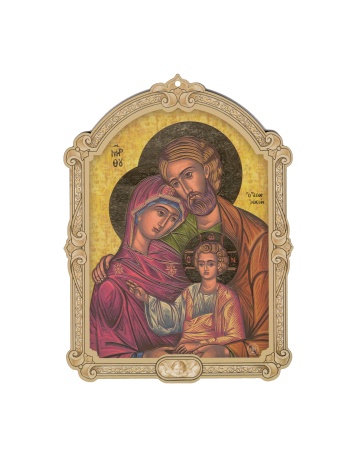 Obrázok na dreve (WPA03) - Sv. Rodina IKONA | VER.sk