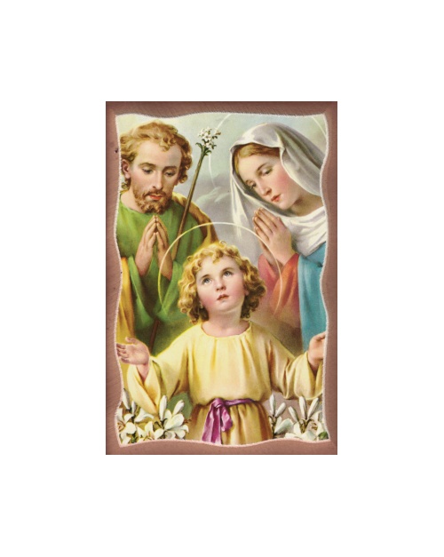 Obraz na dreve (141/10) - Svätá rodina (15x10) | VER.sk
