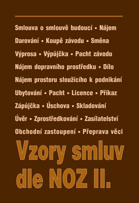 E-kniha - Vzory smluv dle NOZ II. | VER.sk